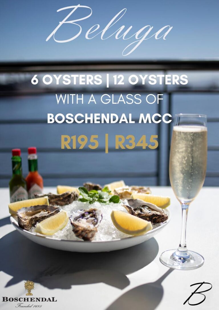 Menus | Beluga Restaurant Cape Town